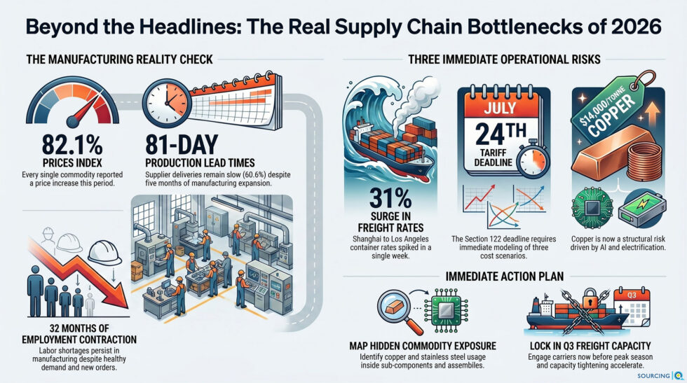 Industrial Supply Chain Update (June 2026): The Next Bottlenecks Aren't ...
